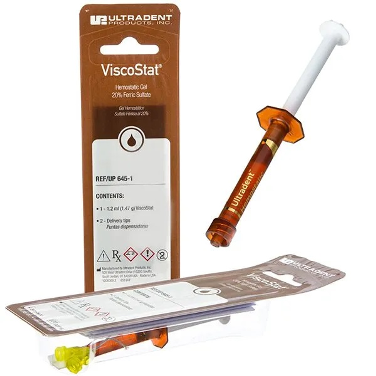 VISCOSTAT SULFATO FERRICO JERINGA 1,2ML | Vicedent