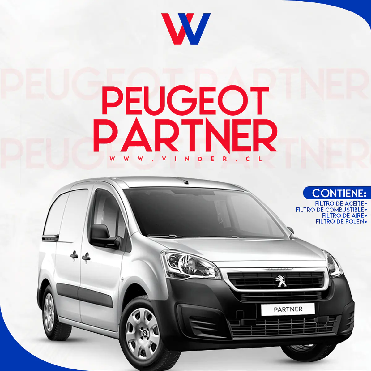 KIT Peugeot Partner | Vinder.cl