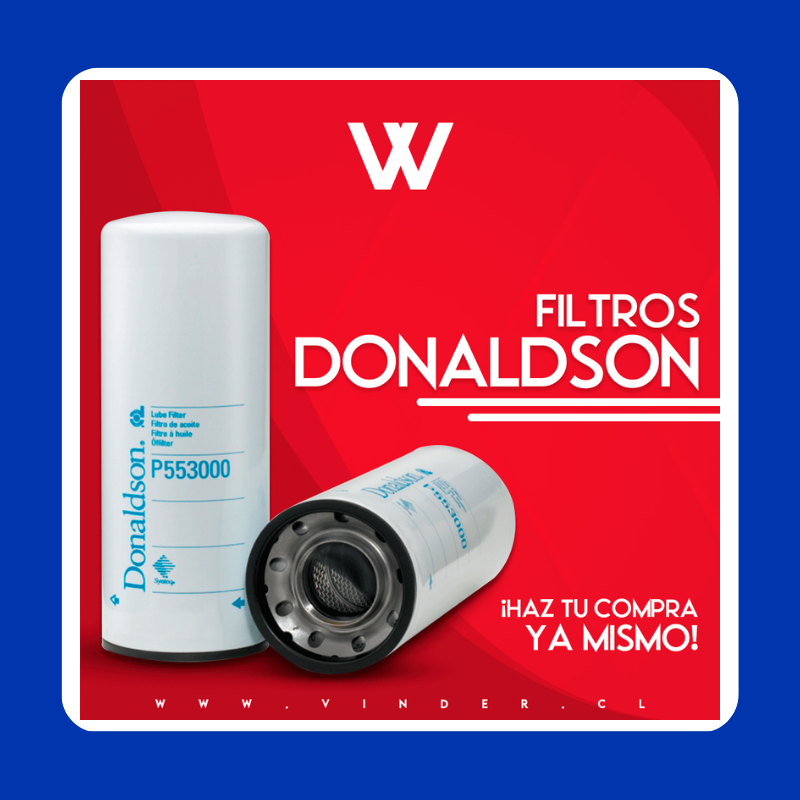 Filtro Donaldson | Vinder.cl