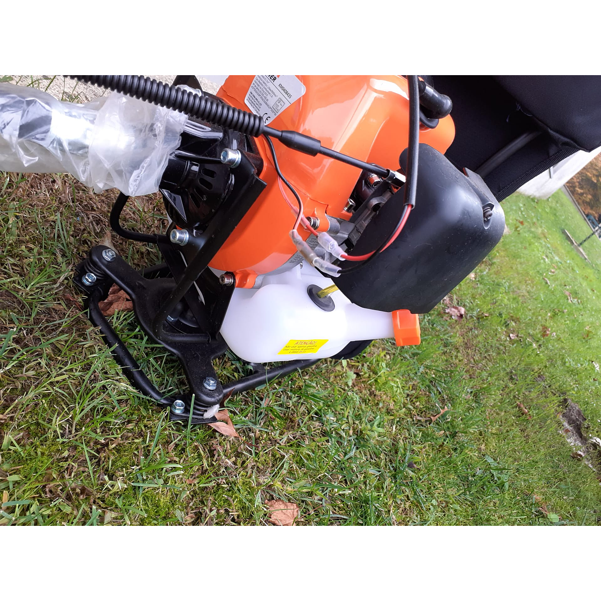 Roçadora Knk 43cc Flexível Costas Altas