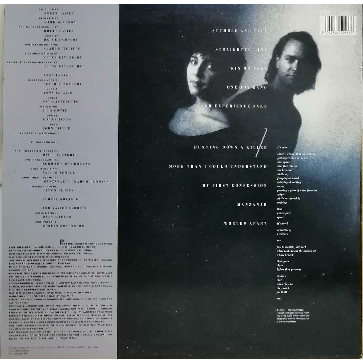 Cock Robin - First Love / Last Rites