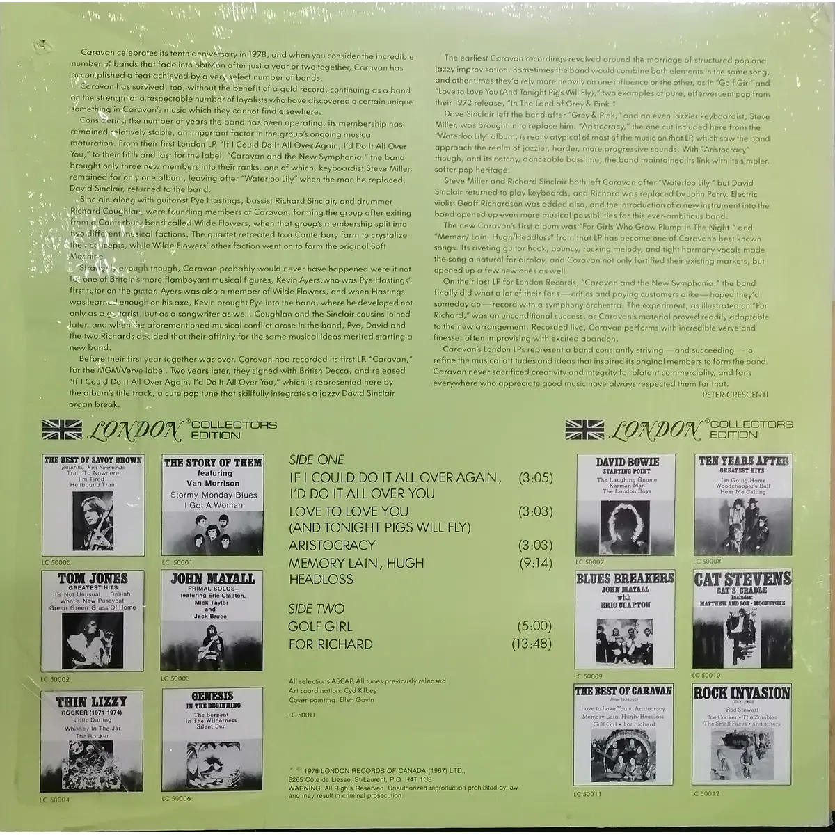 Cavavan - The Best Of Caravan from 1970 - 1074