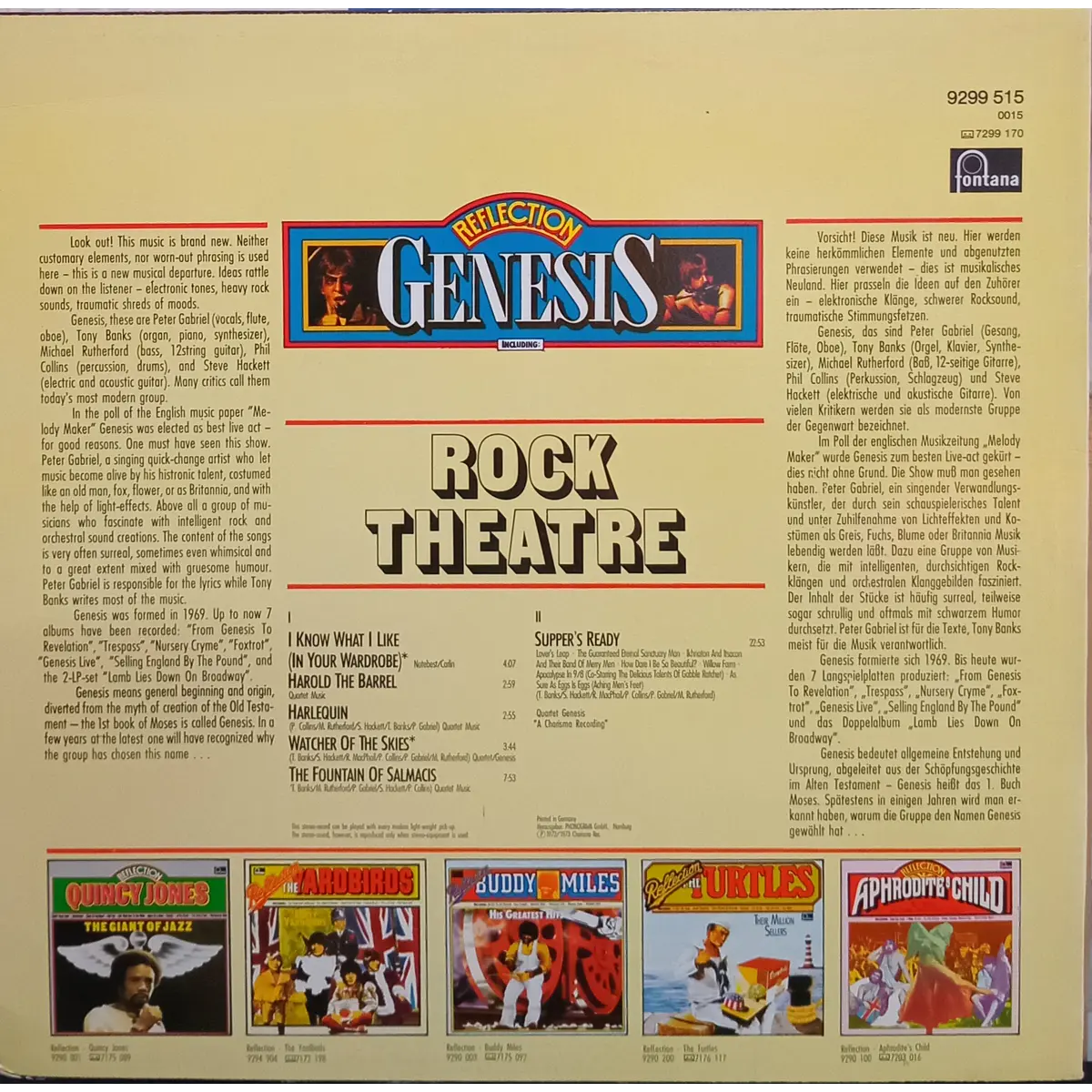 Genesis - Rock Theatre