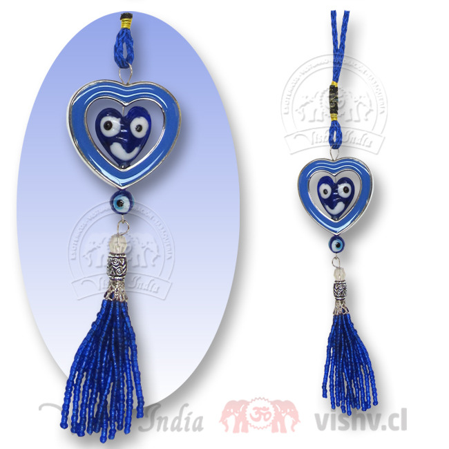 Colgante Ojo Turco - Corazón ($590 x Mayor)