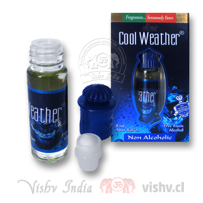 Perfume sin Alcohol 8 ml Cool Weather ($2.490 x Mayor)