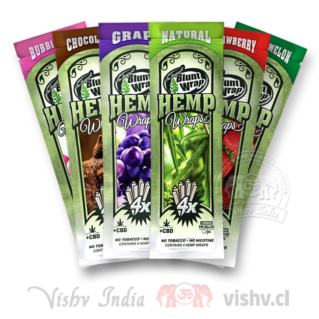 Blunt Wrap Hemp Mix Sabores ($1.266 x Mayor)