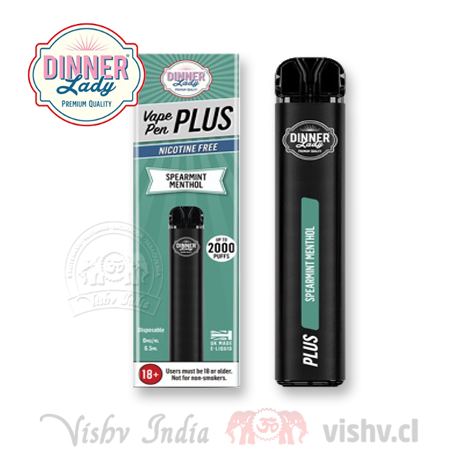 Vape Pen Plus - Menta / Menthol - 2.000 Puffs
