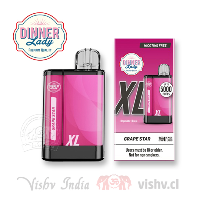 Vape Pen XL - Estrella de Uva - 5.000 Puffs