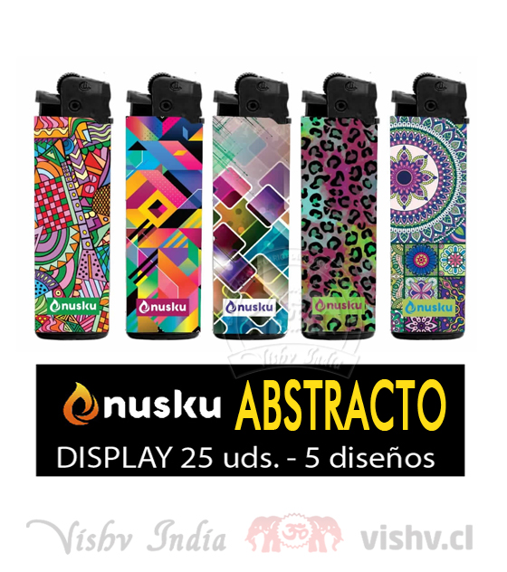 Encendedor Nusku Diseños 2023. - Display ($4.990 x Mayor)