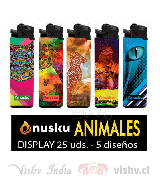 Encendedor Nusku Diseños 2023. - Display ($4.990 x Mayor)