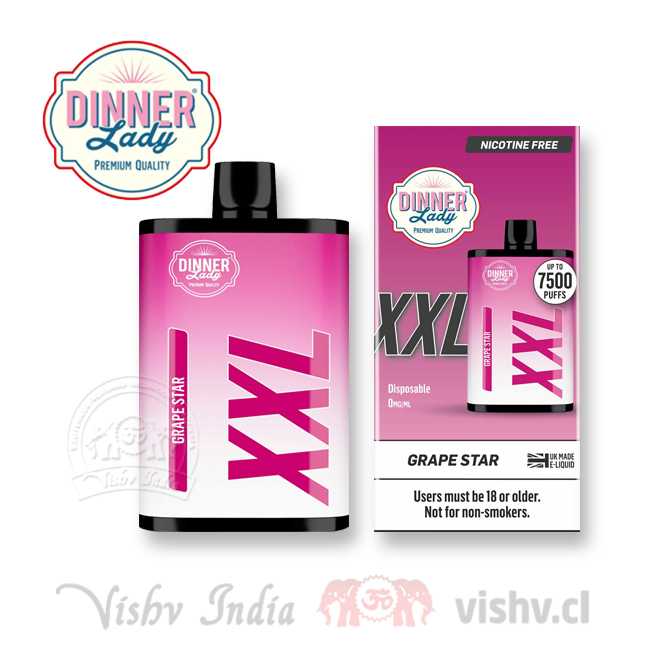 Vape Pen XXL - Estrella de Uva ($9.990 x Mayor) 7.500 Puffs