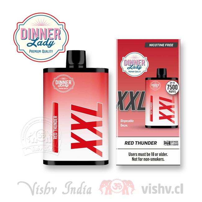 Vape Pen XXL - Trueno Rojo ($9.990 x Mayor) 7.500 Puffs