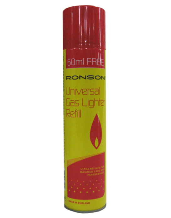 Gas Ronson Universal Lighter Refill - 300 ml. ($1.990 x Mayo