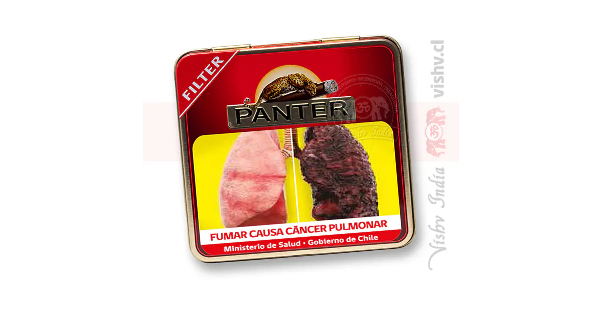 Purito Panter Red 20 Filtro Uds ($16.490 x Mayor)