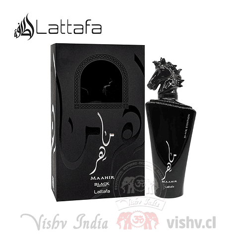 Perfume Maahir Black Edition Unisex EDP 100 ml - Lattafa