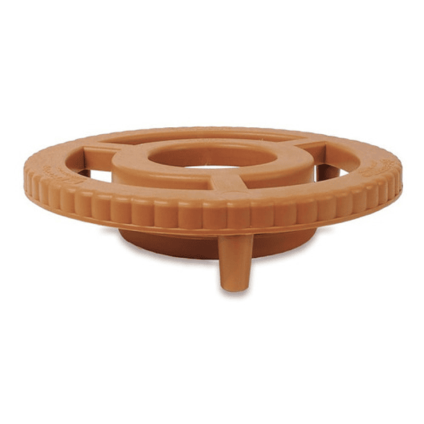 Base De Macetas Plástica Fija X27 Cm Diámetro Terracota