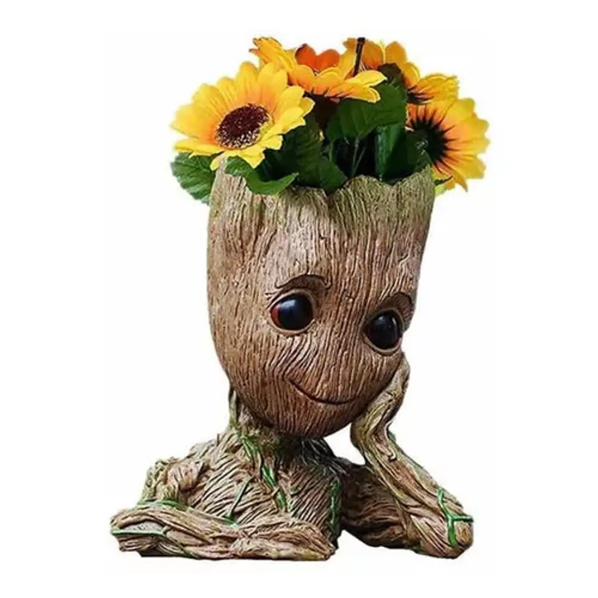 Maceta de Plantas Cactus y Suculentas Baby Groot Plástica