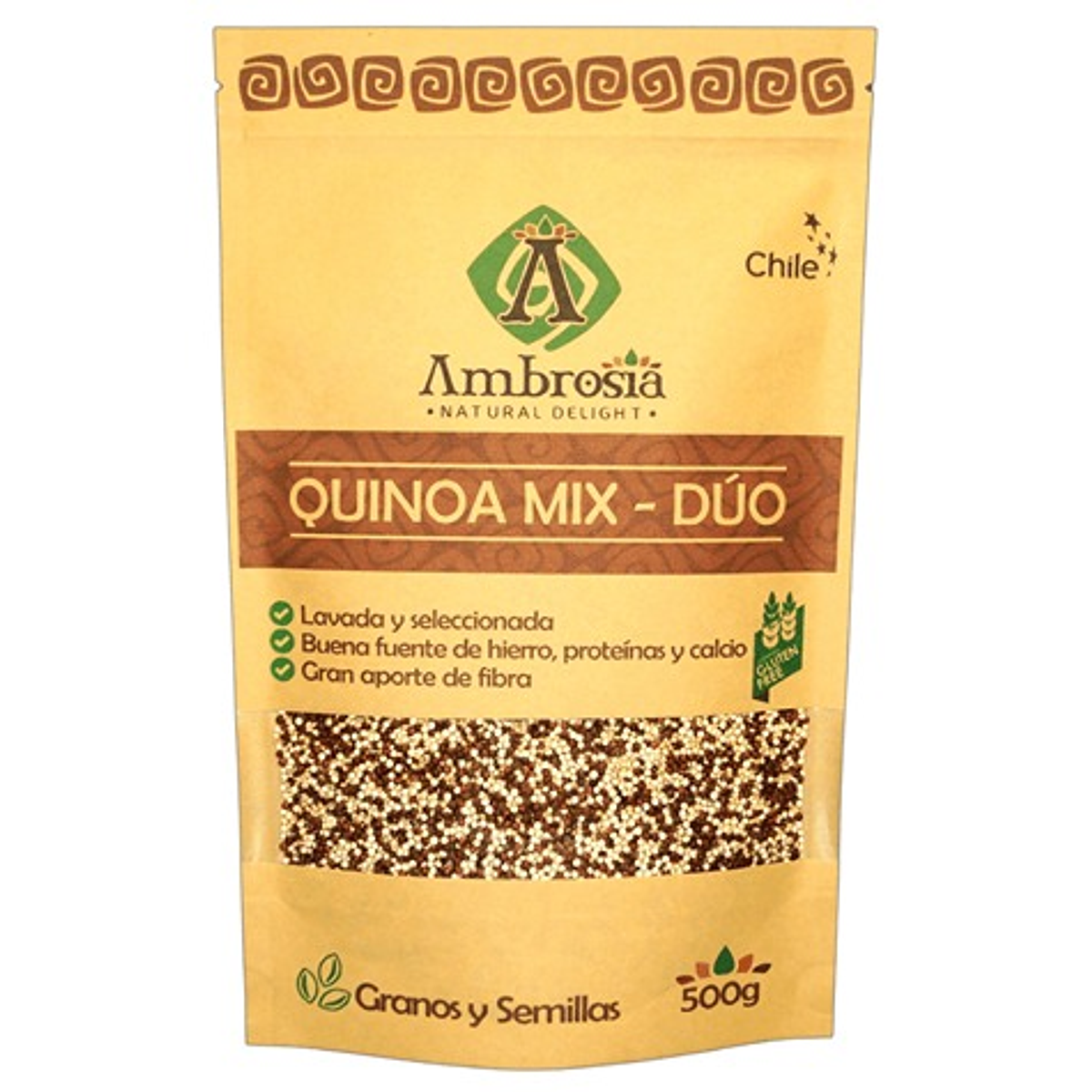 Quinoa Mix - Duo Sin Gluten 500g - Ambrosia | Emporio Vive Vegano ...
