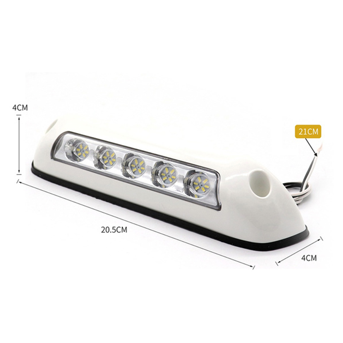 Foco LED 12V para exterior de 2.6W color blanco