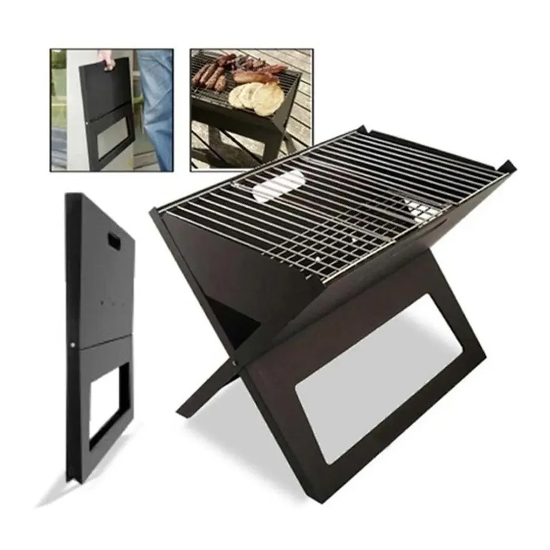Parrilla plegable para camping
