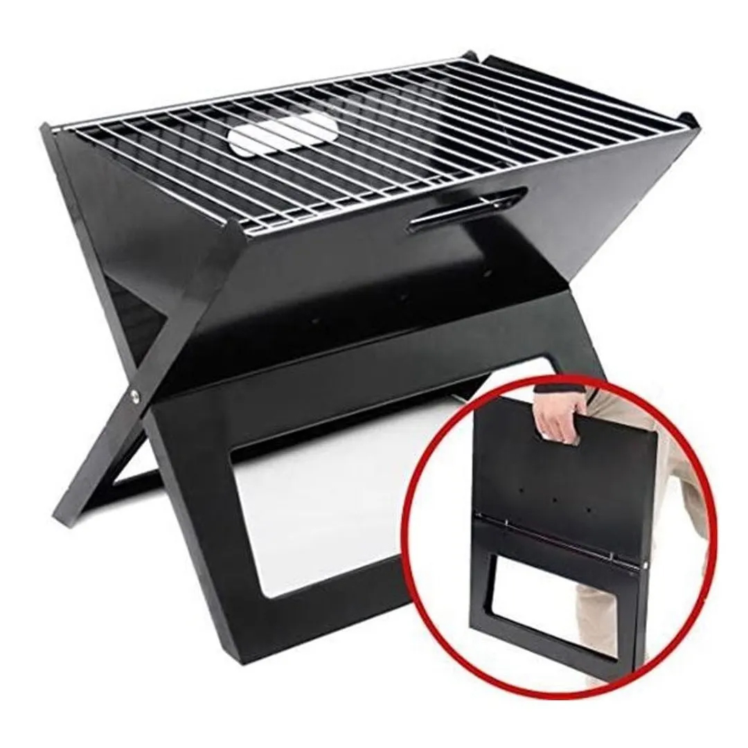 Parrilla plegable para camping