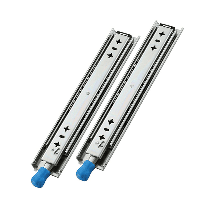 Rieles Heavy Duty 40cm para alta carga con bloqueo