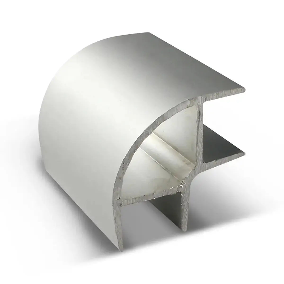 Perfil de aluminio esquinero 4 metros para placas de mobilia