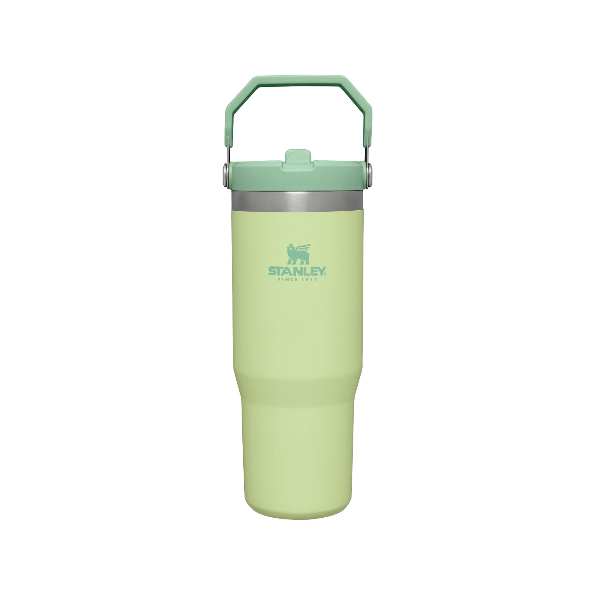 BOTELLA TÉRMICA STANLEY FLIP STRAW VARSITY VERDE LIMON | 887