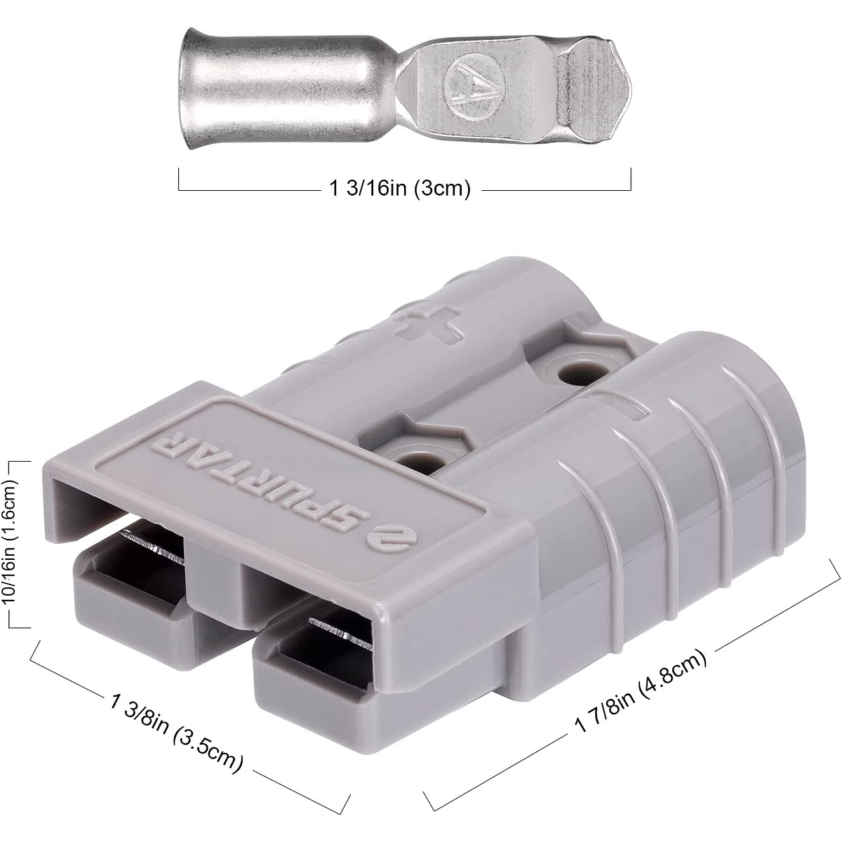 Kit de conectores eléctricos rápidos tipo Anderson 175A/600V
