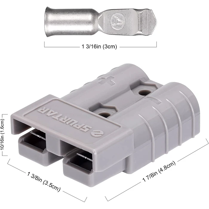 Kit de conectores eléctricos rápidos tipo Anderson 175A/600V