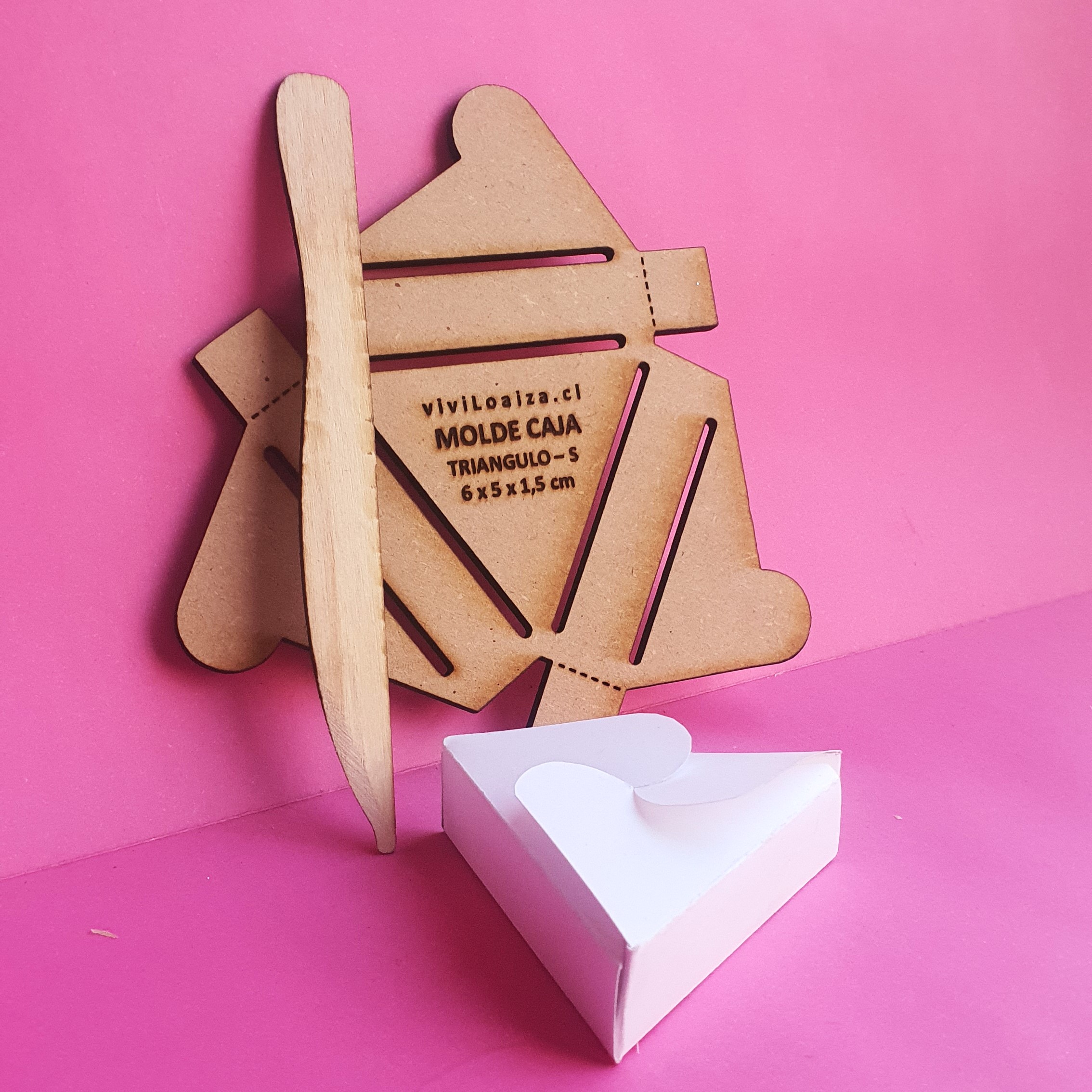 Molde Caja Triangulo -S-