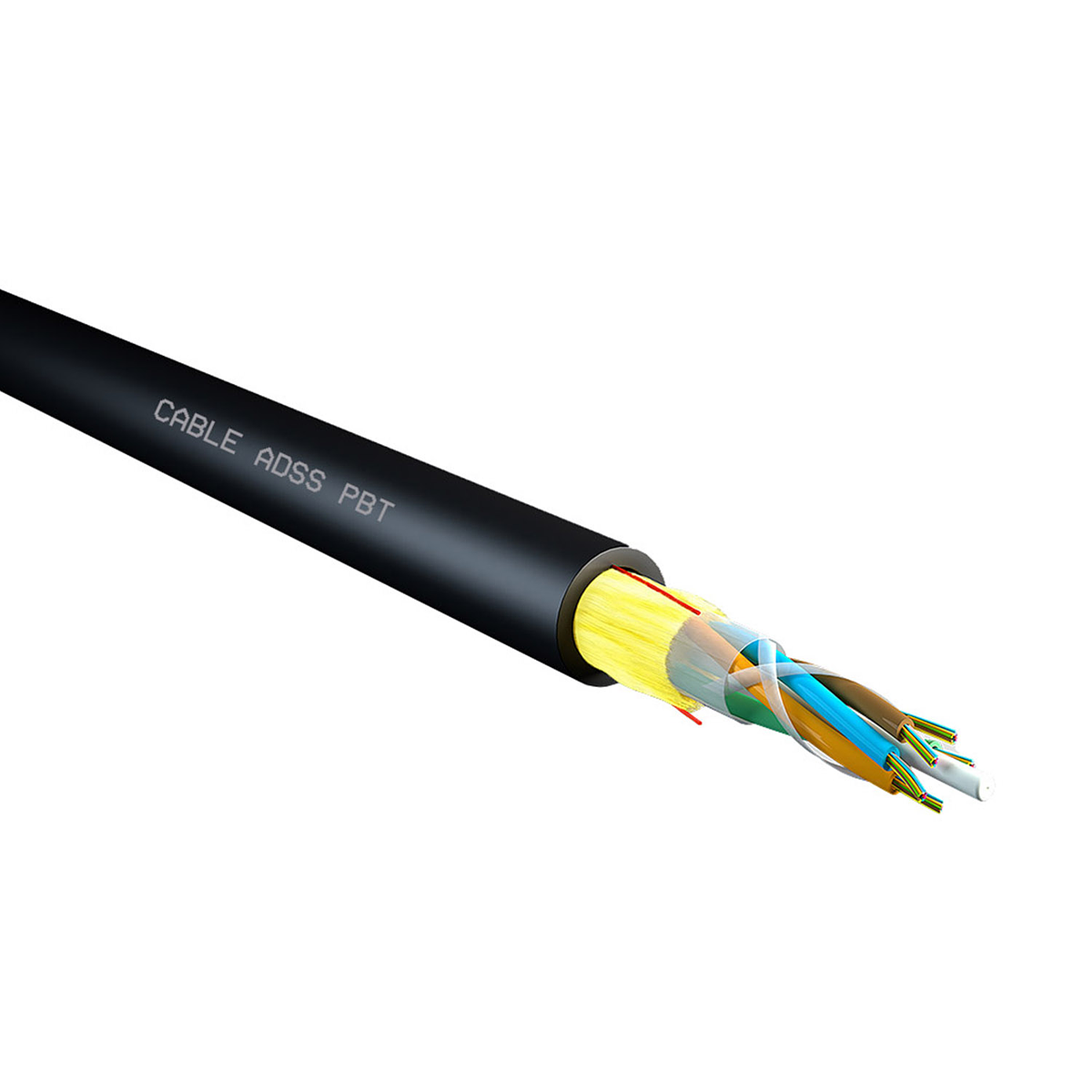 cable fibra optica adss monomodo 48 hilos