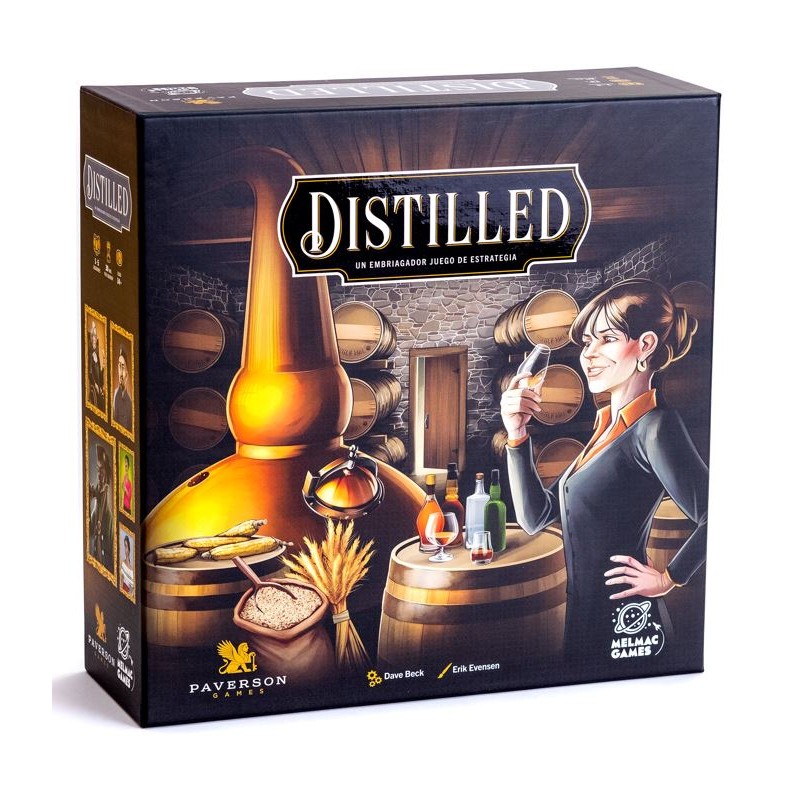 PACK DISTILLED EDICIÓN KICKSTARTER + EXPANSIÓN ÁFRICA + MI