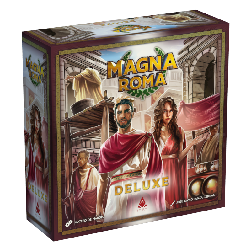MAGNA ROMA EDICION DELUXE + EMPEROR BOX + EXPANSION DOMINUS