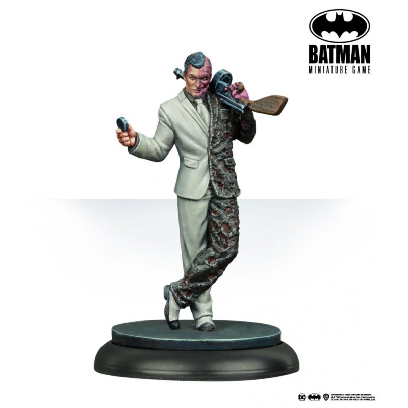 Arkham Asylum Super Villains Batman Miniature Game Inglé