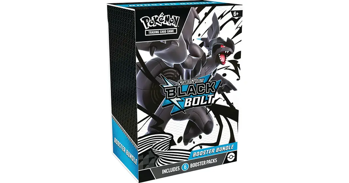 Pokémon TCG: Scarlet & Violet – Black Bolt Booster Bu...