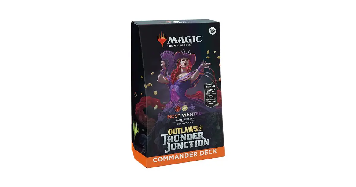 MTG Outlaws of Thunder Junction Commander Deck - Most Wanted