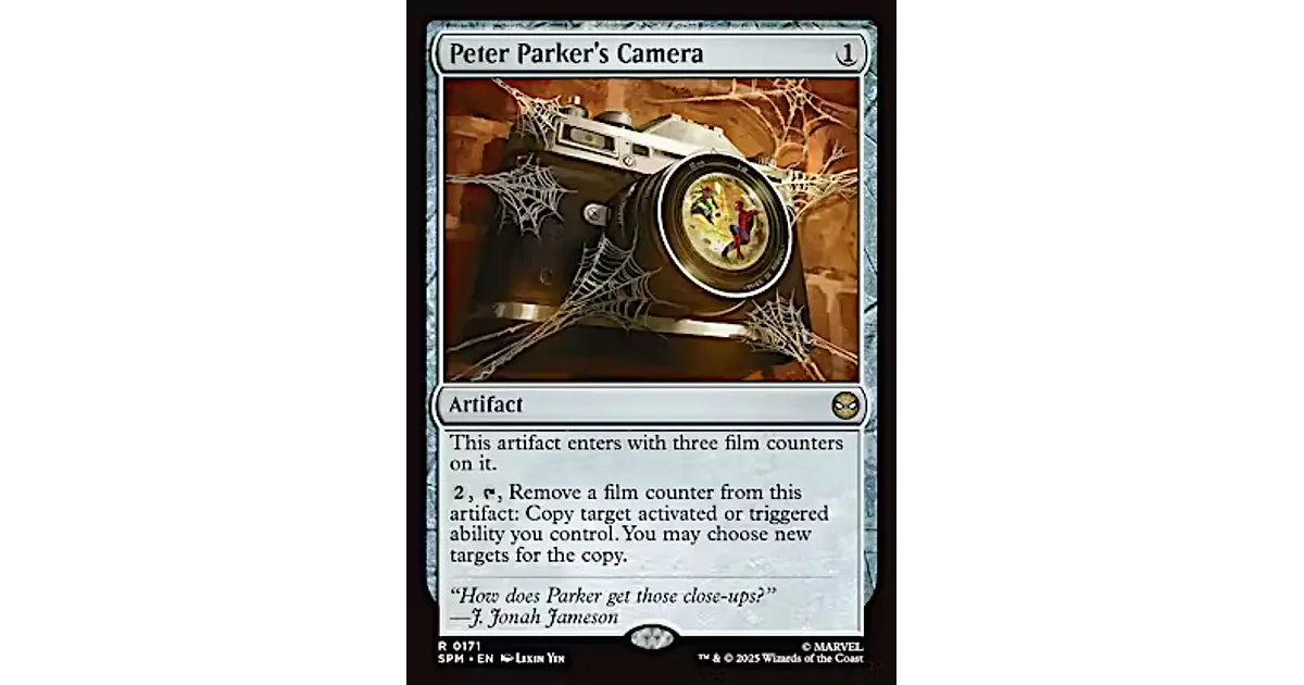 Marvel's Spider-Man: Peter Parker's Camera - Inglés