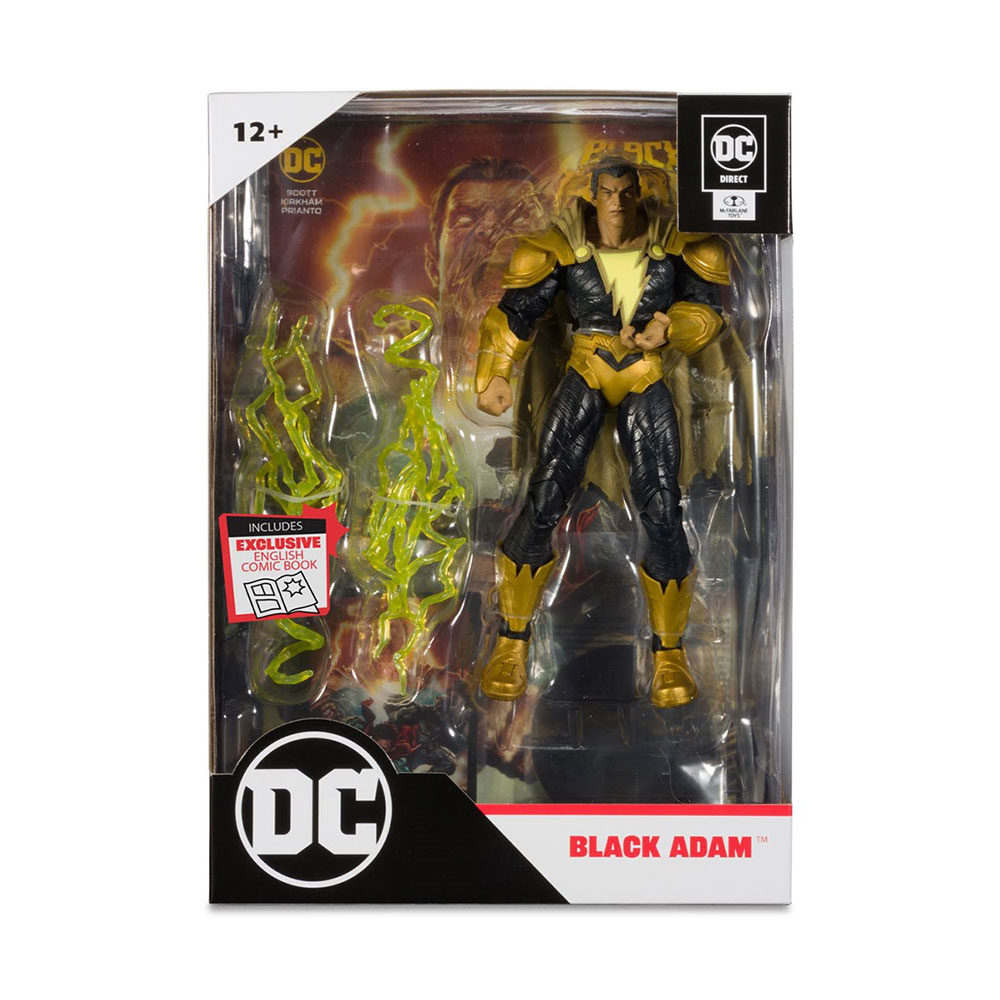 Black Adam Black Adam DC Direct - Figura 7 + Comic
