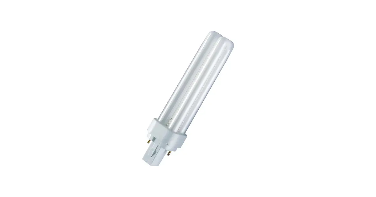 Lâmpada fluorescente DULUX D 18W Osram