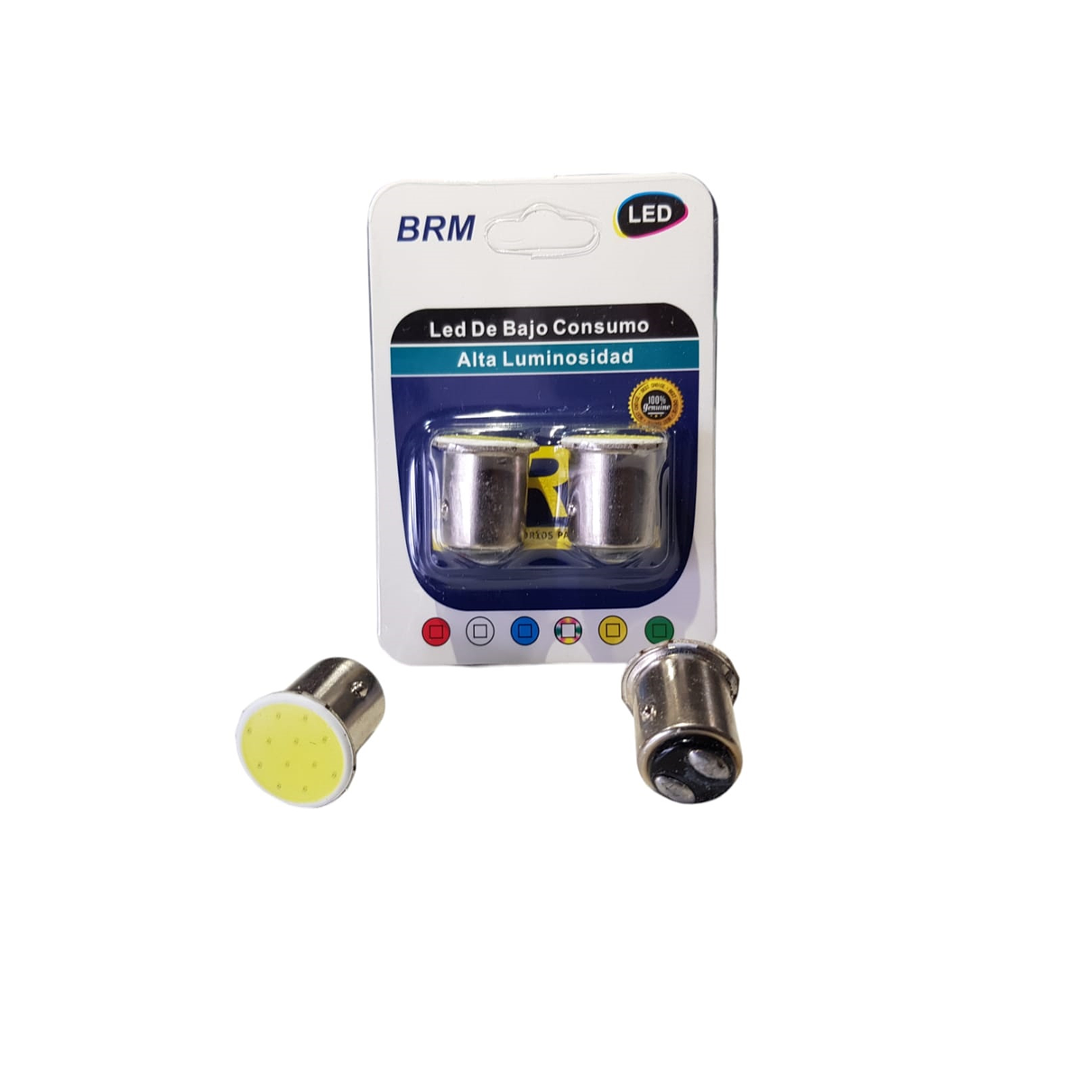 S25 LED Doble Contacto Pata DisPareja p21/5w Ampolleta BRM