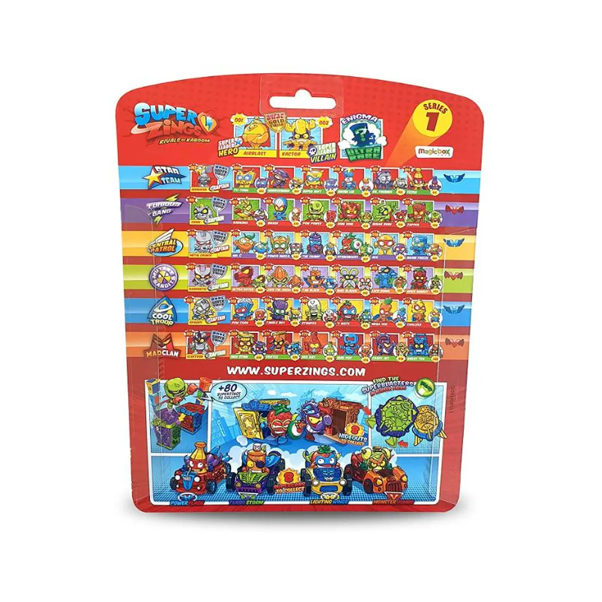 Superzings - Coleccionable 10- Pack - Rivals Of Kaboom - S1