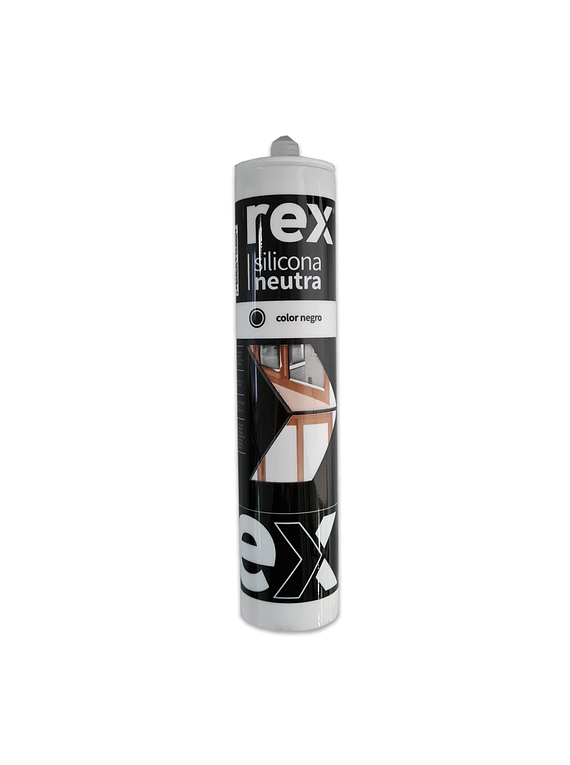 Silicona neutra negra para ventanas de PVC