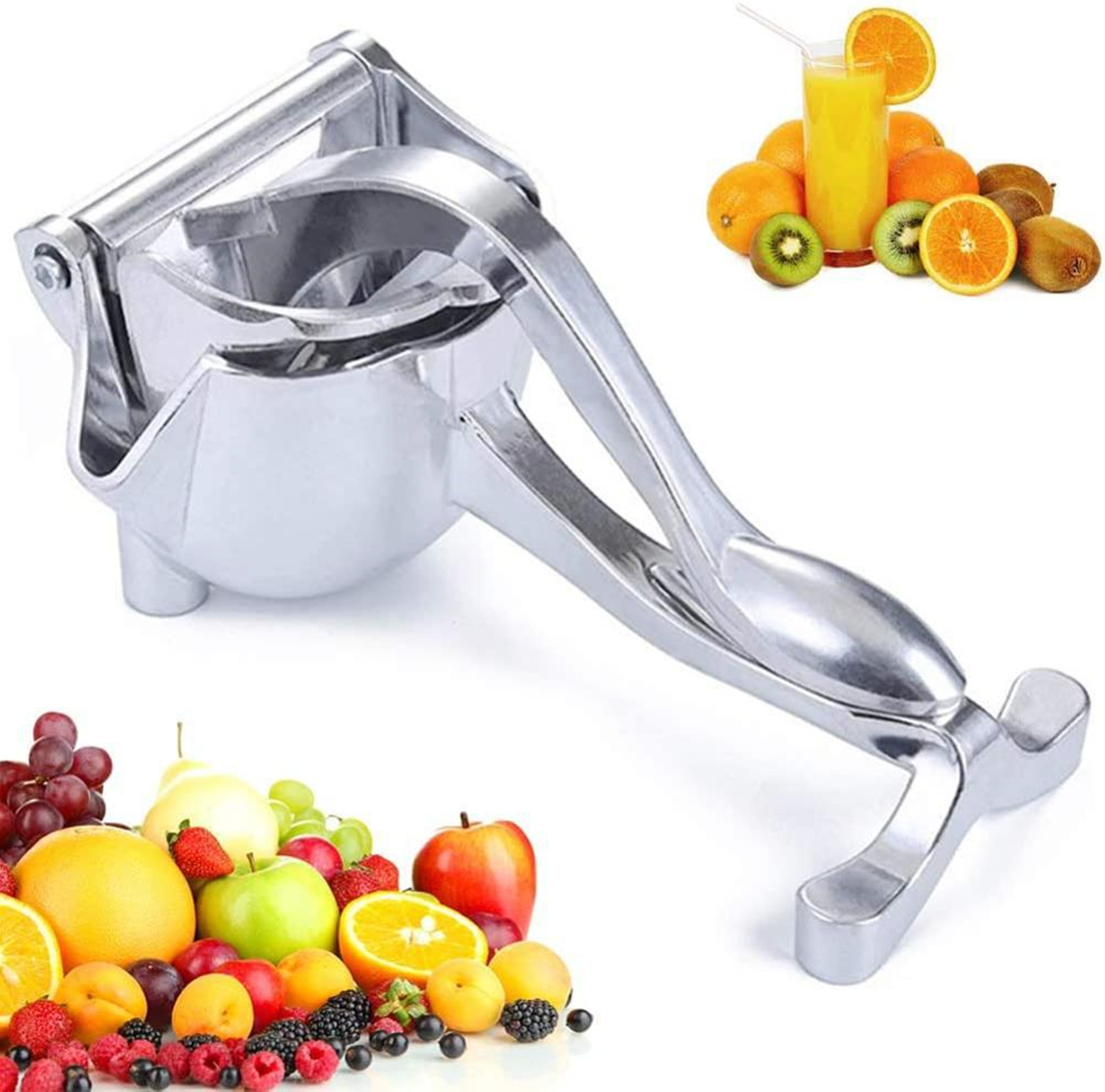 Exprimidor Manual De Frutas (saca Jugo De Acero Inoxidable)
