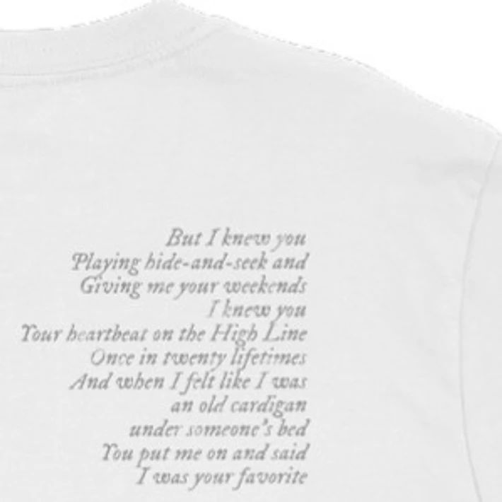 Poleras Folklore Album - Taylor Swift - Merch Oficial | WonderBox