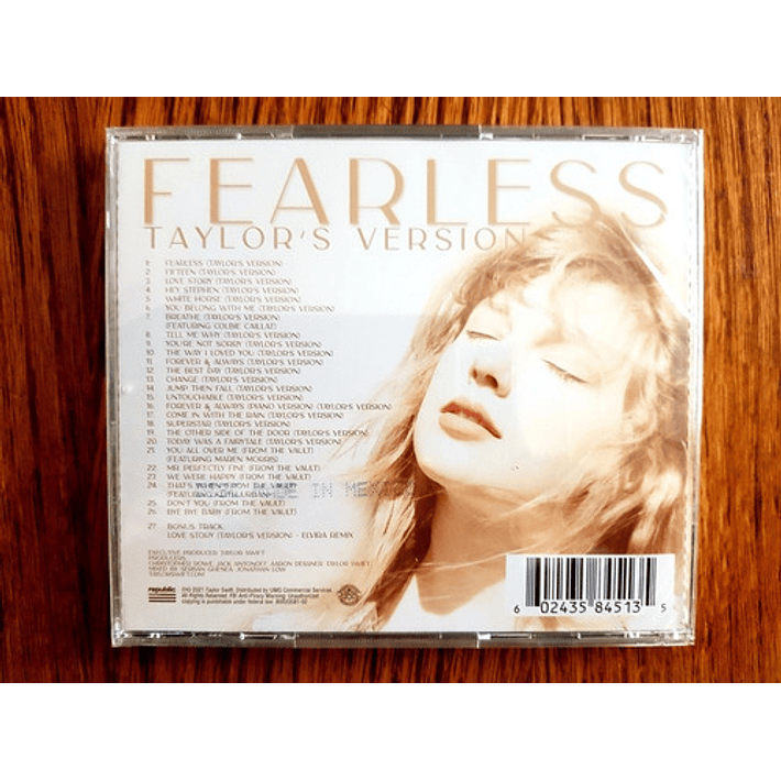 Taylor Swift - Fearless (Taylor's Version) - CD Target Editi | WonderBox