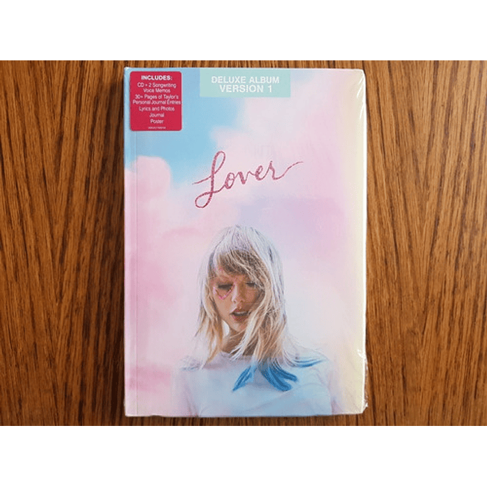 Taylor Swift - Lover - CD Diario Deluxe - Versiones 1, 2, 3, | WonderBox