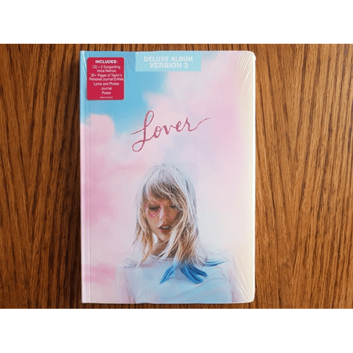 Taylor Swift - Lover - CD Diario Deluxe - Versiones 1, 2, 3, | WonderBox