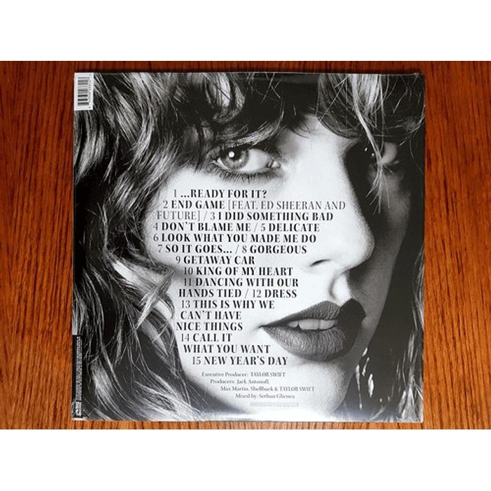 Taylor Swift - Reputation - Vinilo (2LP) Picture Disc | WonderBox