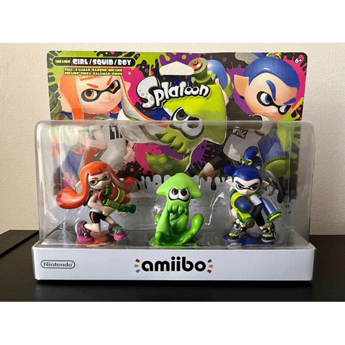 Pack Amiibos 3 En 1 - Splatoon Series | WonderBox